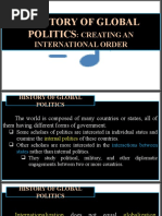 A History of Global Politics: Creating An International Order | PDF ...