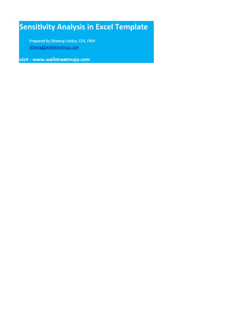 Alibaba IPO Sensitivity Analysis | PDF | Free Cash Flow | Valuation ...