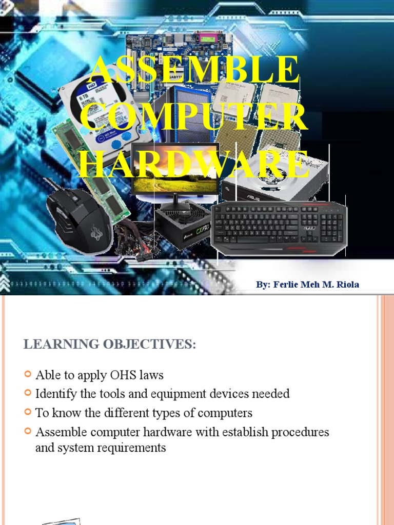 Assemble Computer Hardware | PDF | Personal Computers | Computer Data ...