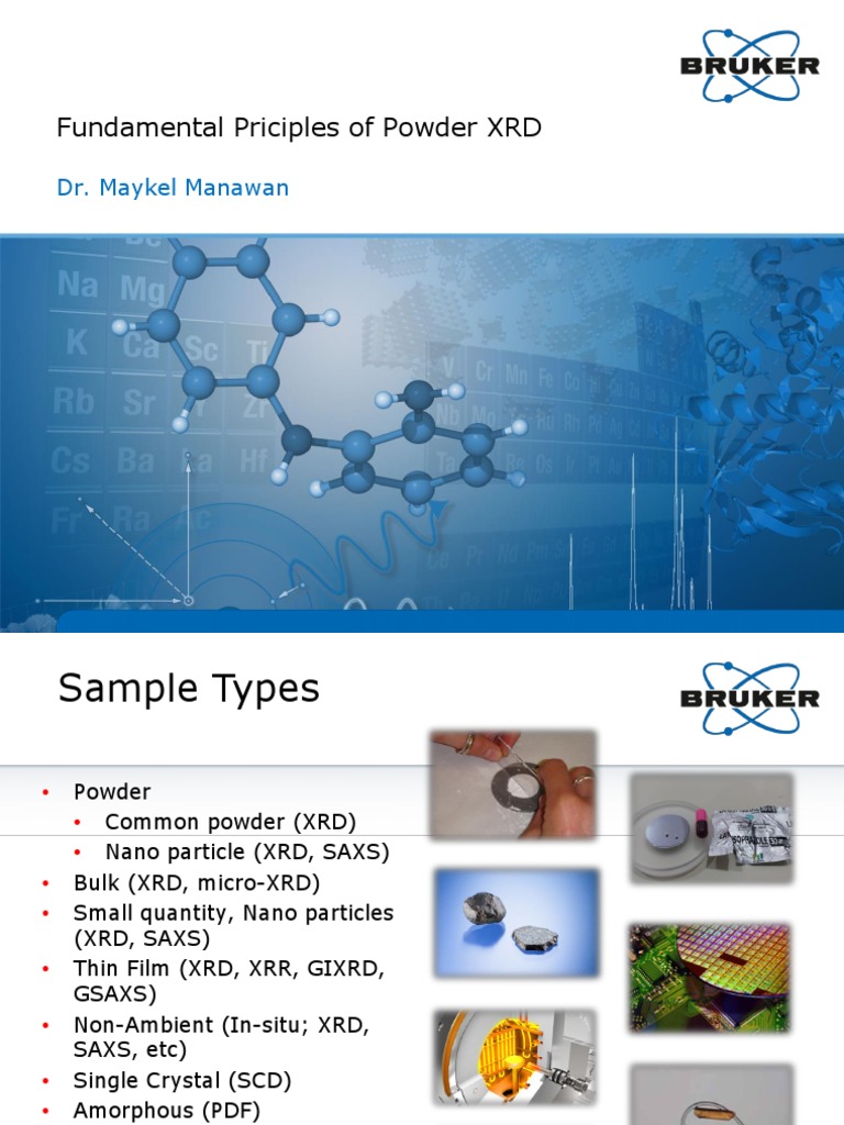 Materi 2-XRD PDF | PDF | X Ray Crystallography | Crystallite