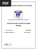 Substantive vs Analytical Procedures Explained | PDF | Audit | Business