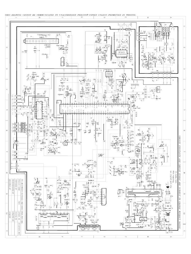 TCL Chassis TB73 Circuit Diagram PDF | PDF