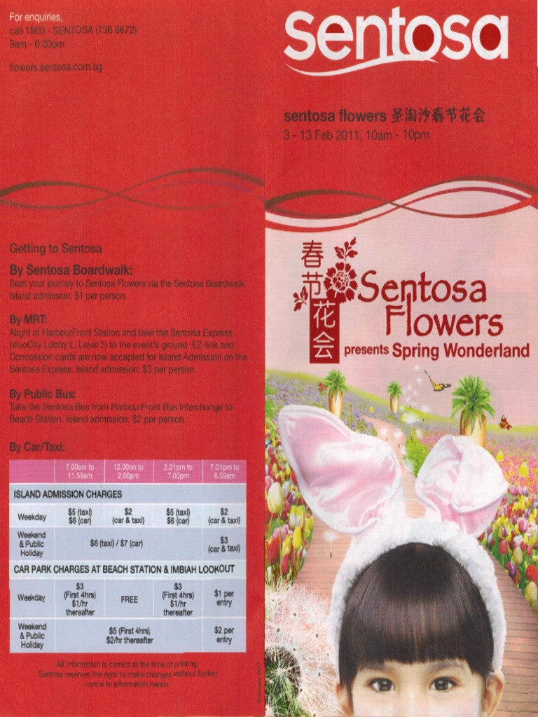 Sentosa Flowers 2011 PDF | PDF | Nature