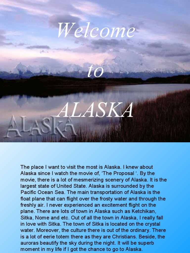 Discovering Alaska's Scenic Wonders | PDF