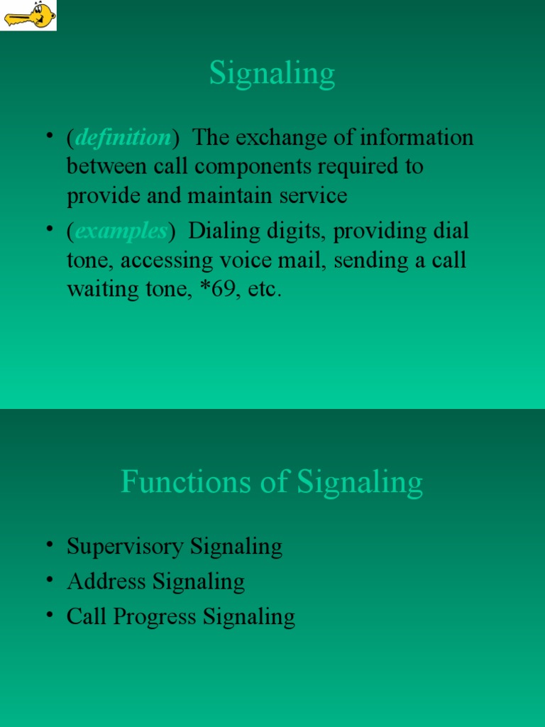 Signaling | PDF | Signaling (Telecommunications) | Telephone Exchange