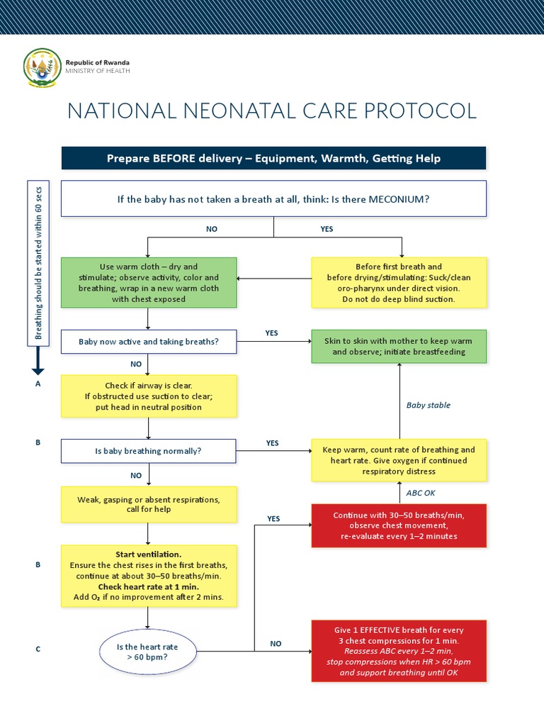 Rwanda National Neonatal Care Protocol | PDF | Neonatal Intensive Care ...