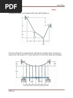 Tutorial 5 - Cables and Arches PDF | PDF | Structural Analysis | Truss