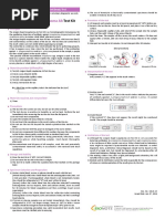 CaniV-4 Test Kit Instructions | PDF | Blood Plasma | Lyme Disease