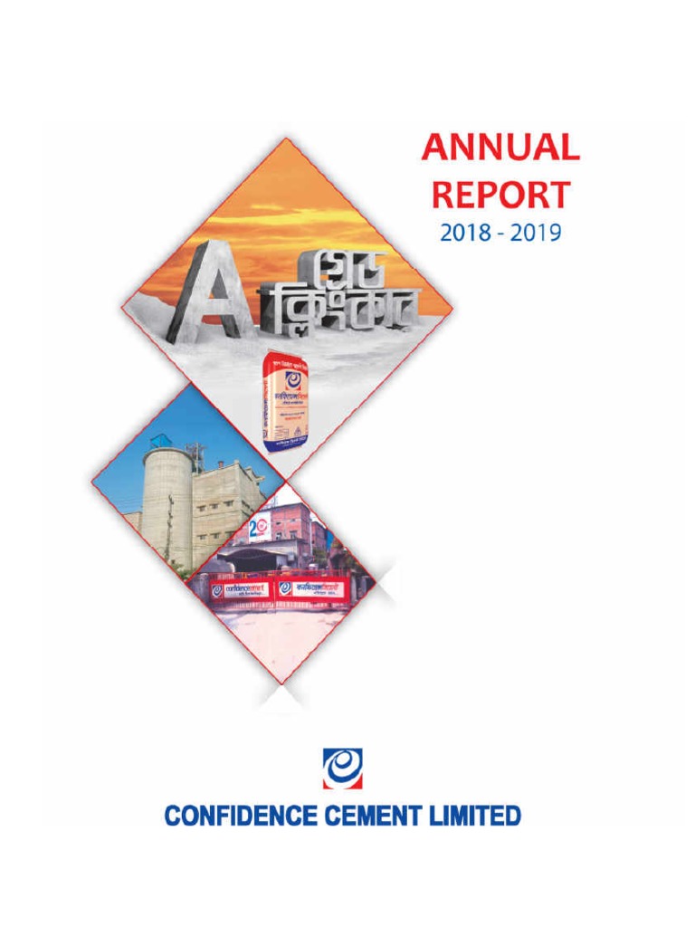 Annual Report Confidence Cement 2018 2019 | PDF