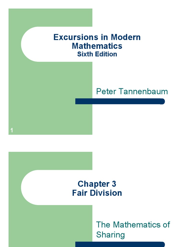 Chapter 3 Fair Division-2 | PDF | Matrix (Mathematics) | Money
