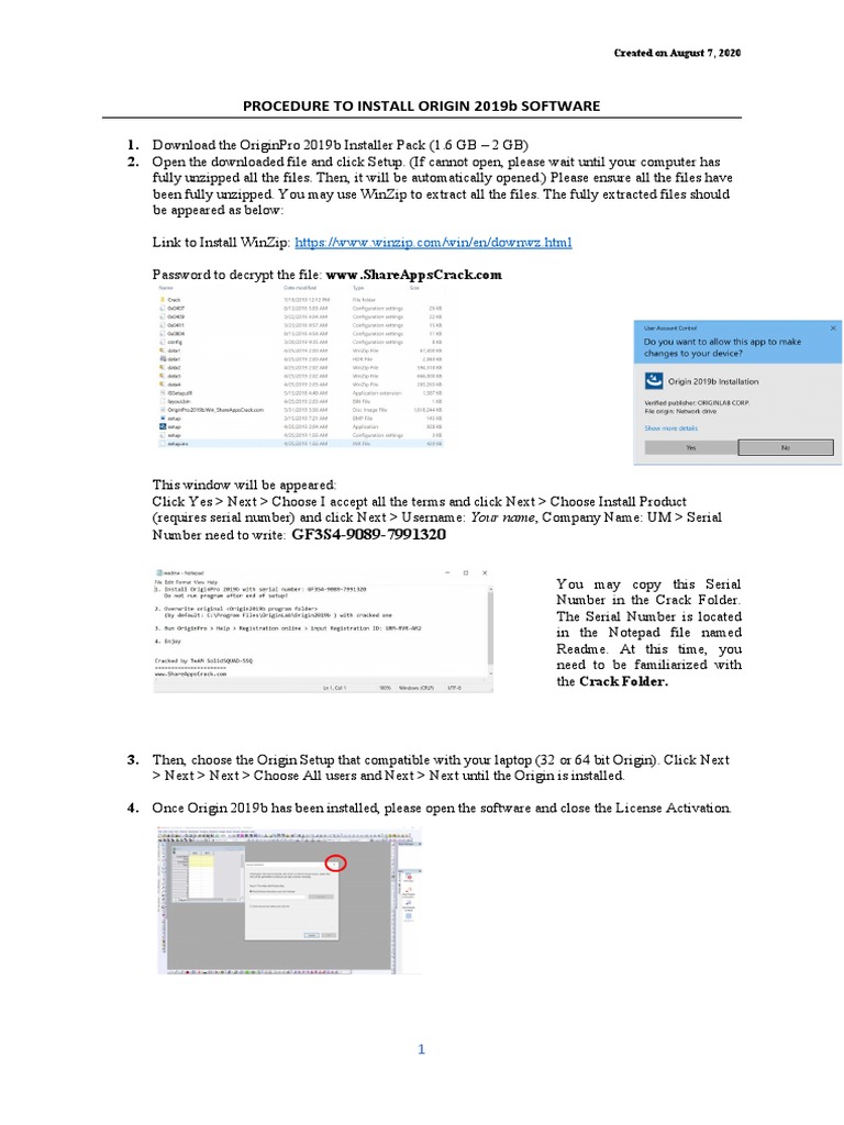 How to Crack and Activate Origin 2019b Software for Free Using a Serial ...