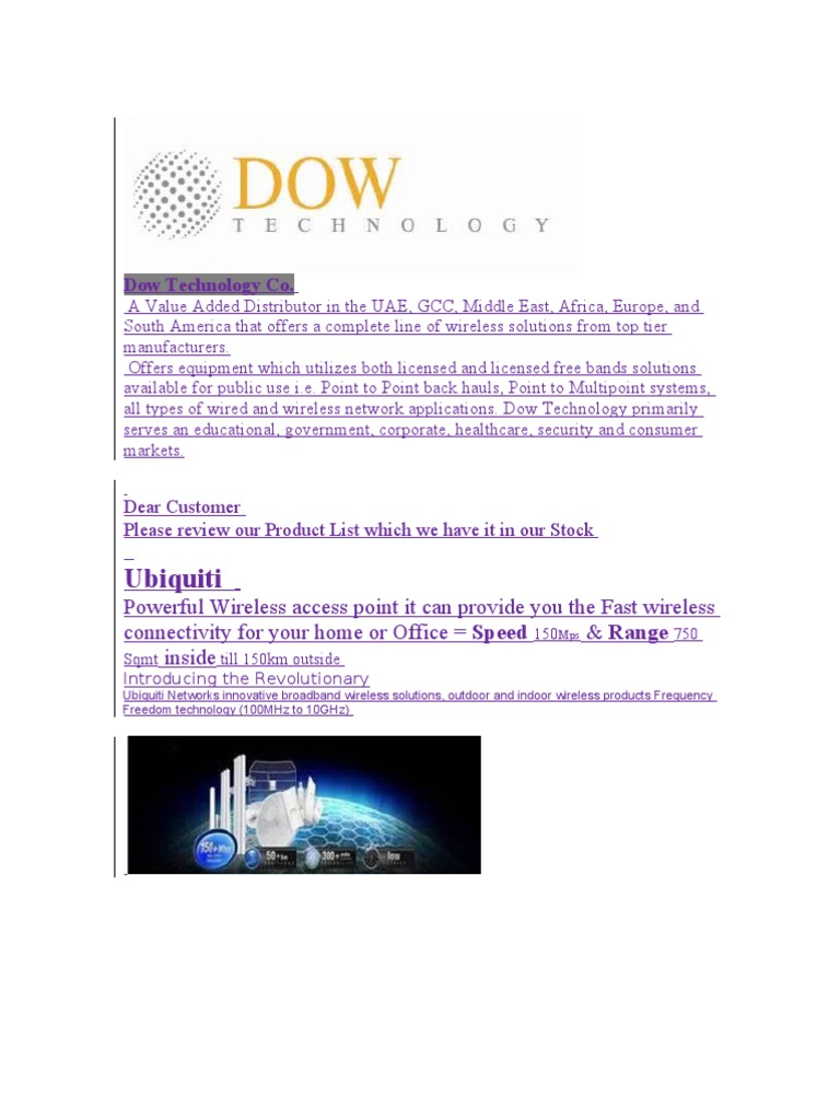 Dow Technology Co | PDF | Voice Over Ip | Telephone