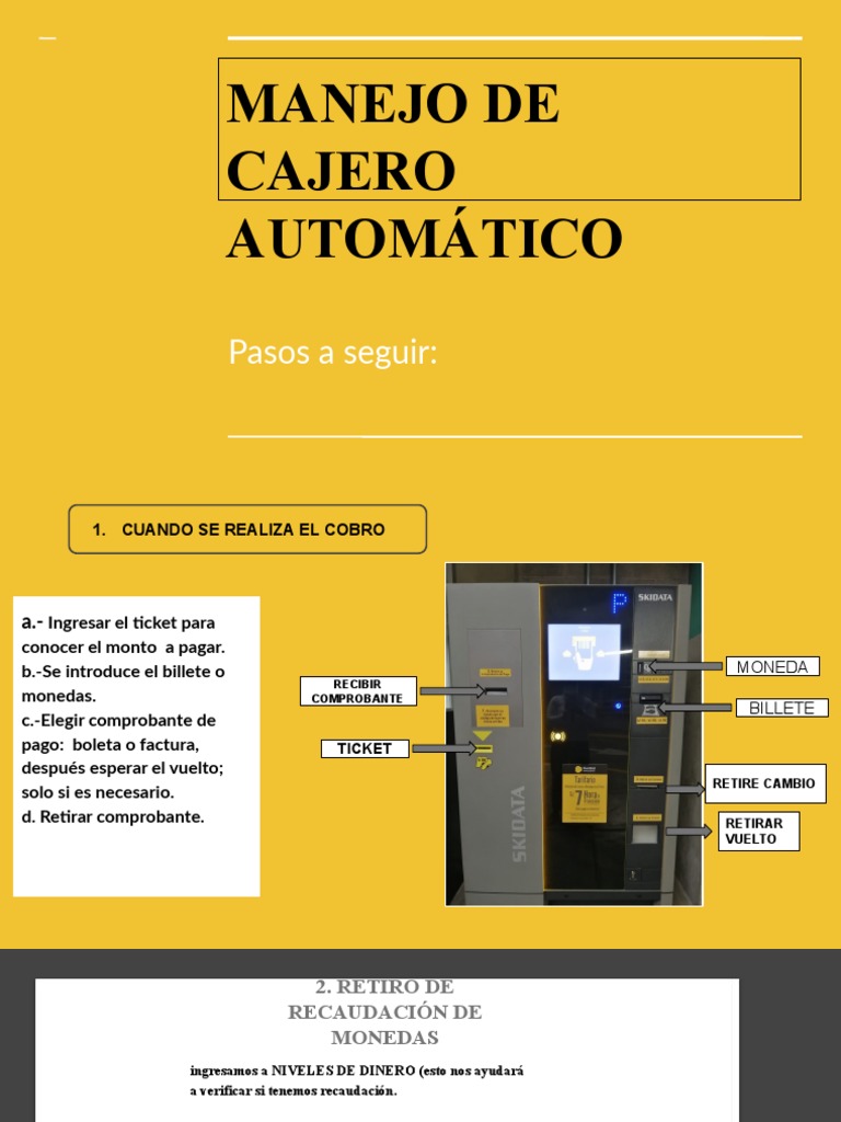 Cajero Automatico | PDF