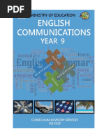 ENGLISH 9 10-CC (2) Syllabi | PDF | Communication | Speech