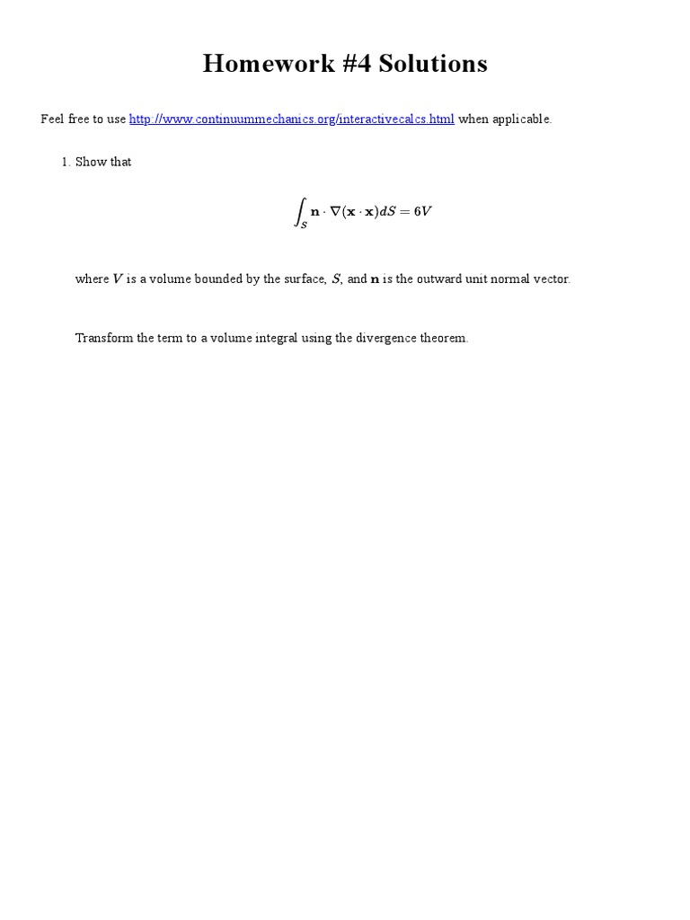 Homework #4 Solutions | PDF | Differential Geometry | Geometry