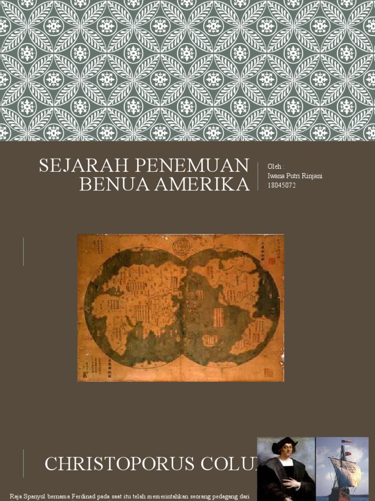 Sejarah Penemuan Benua Amerika | PDF