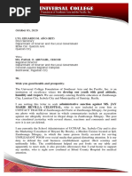 Request Letter Ocular Inspection | PDF