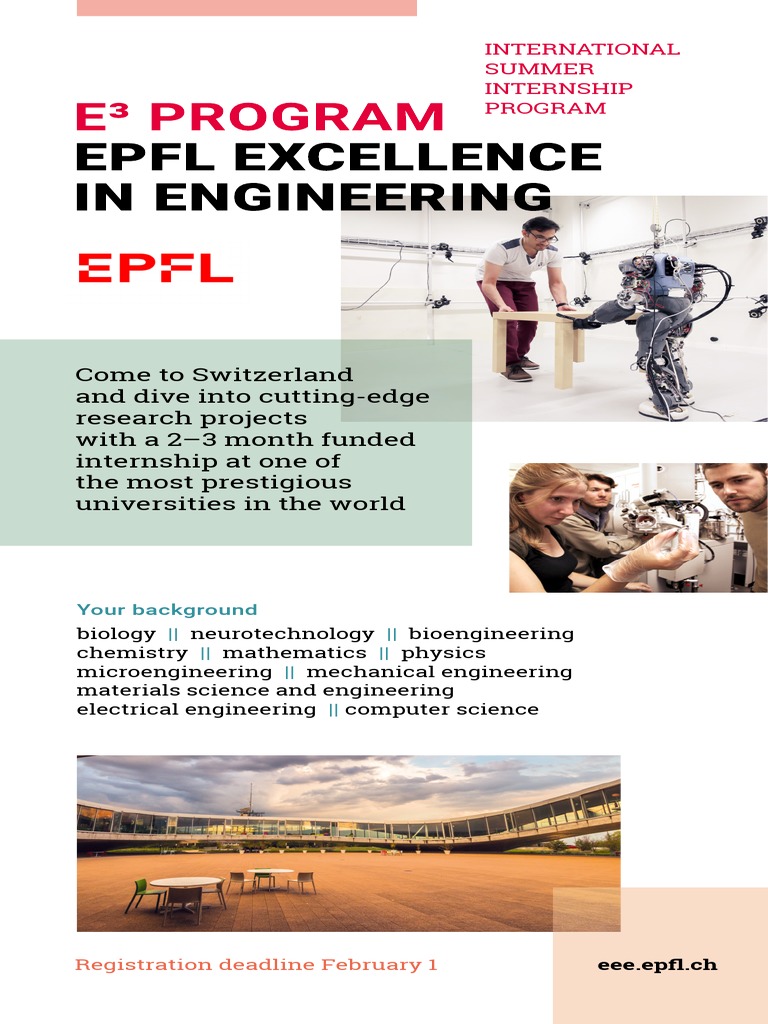 E3 FLYER WEB ISSUU New | PDF | Biological Engineering | Engineering