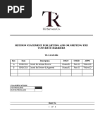 Signage Installation Method Statement | PDF | Safety | Scaffolding