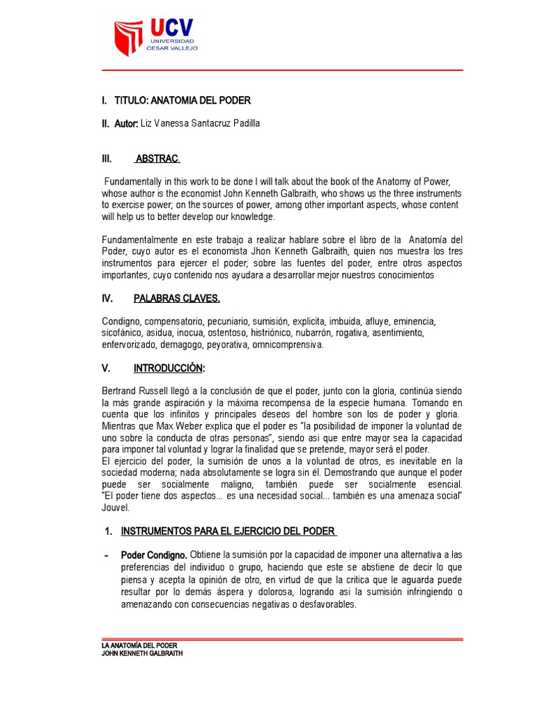 La Anatomia Del Poder | PDF | Capitalismo | Estado (política)