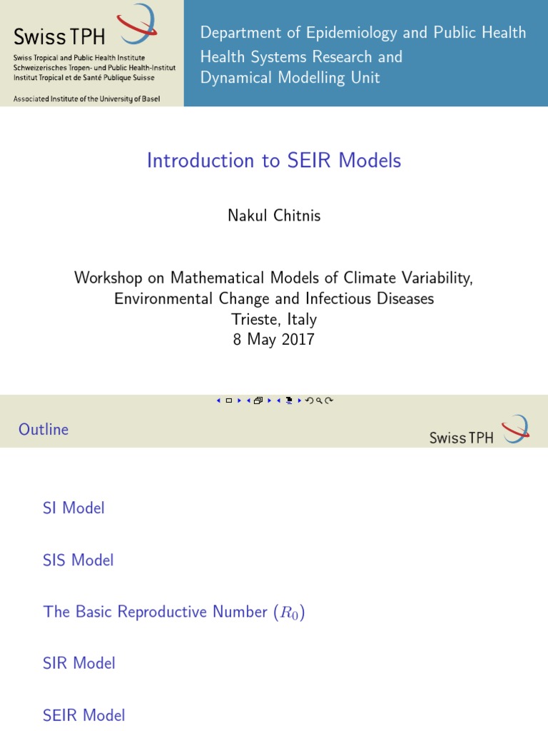 Introduction To SEIR Models | PDF | Mathematical And Quantitative ...