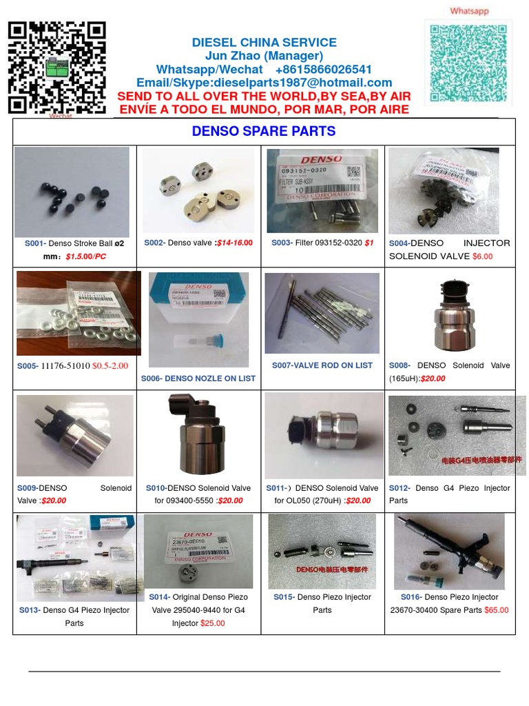 1.diesel Catalog | PDF | Fuel Injection | Diesel Engine