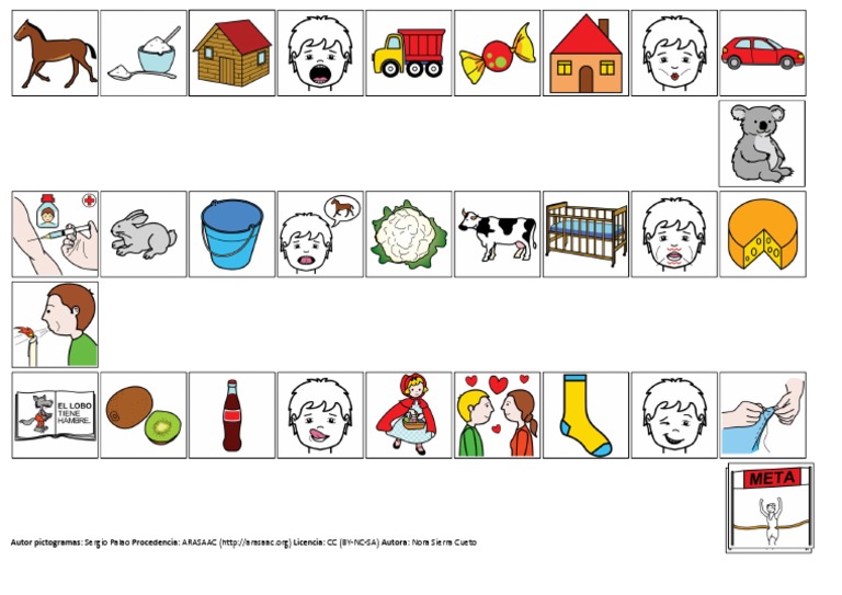 Tablero Articulacion Fonema K | PDF