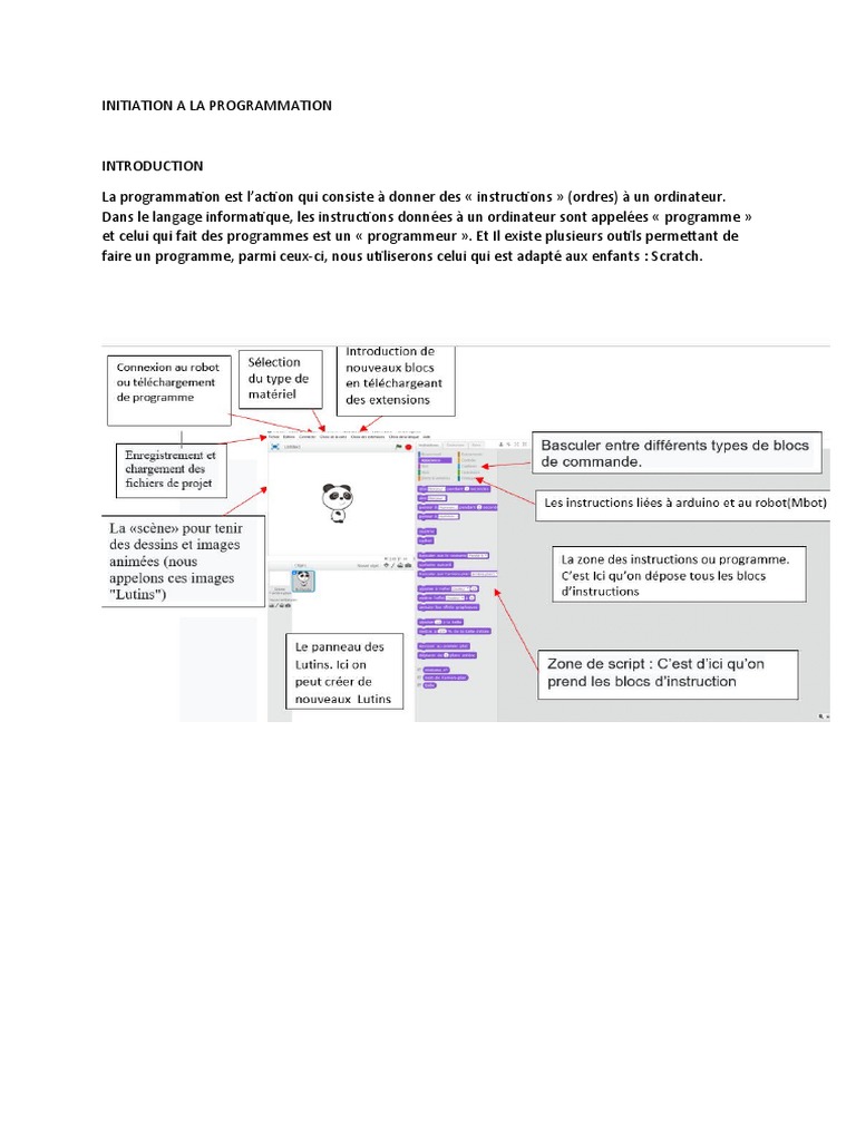 Scratch: Initiez vos Enfants à Coder | PDF