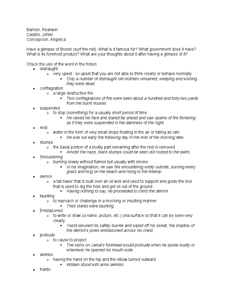 Oilfield Labourers | PDF