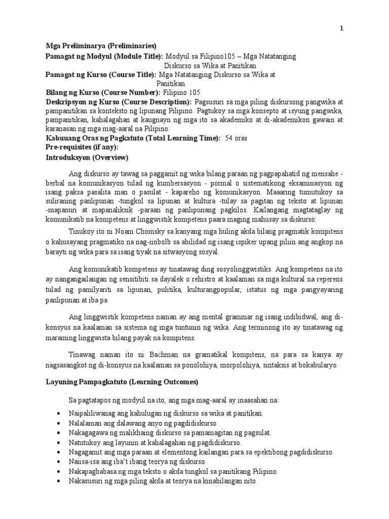 Diskurso | PDF
