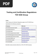 TUV SUD Correct Use of Certification Marks | PDF | Business