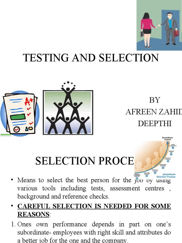 Employee Testing and Selection | PDF | Validity (Statistics ...