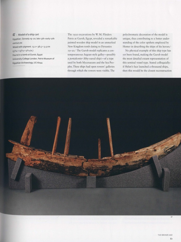 Model of A Ship Cart | PDF | Ptolemaic Kingdom | Isis