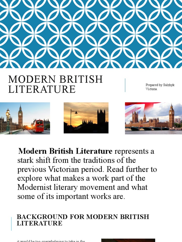 Modern British Literature Overview | PDF | Modernism | British Literature