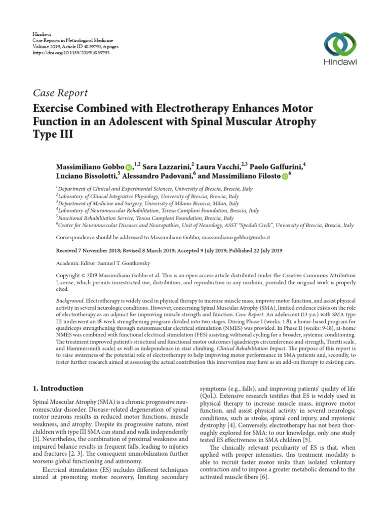 Case Report | PDF | Physical Therapy | Muscle