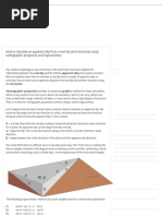 True vs Apparent Thickness in Geology | PDF | Stratigraphy | Geology