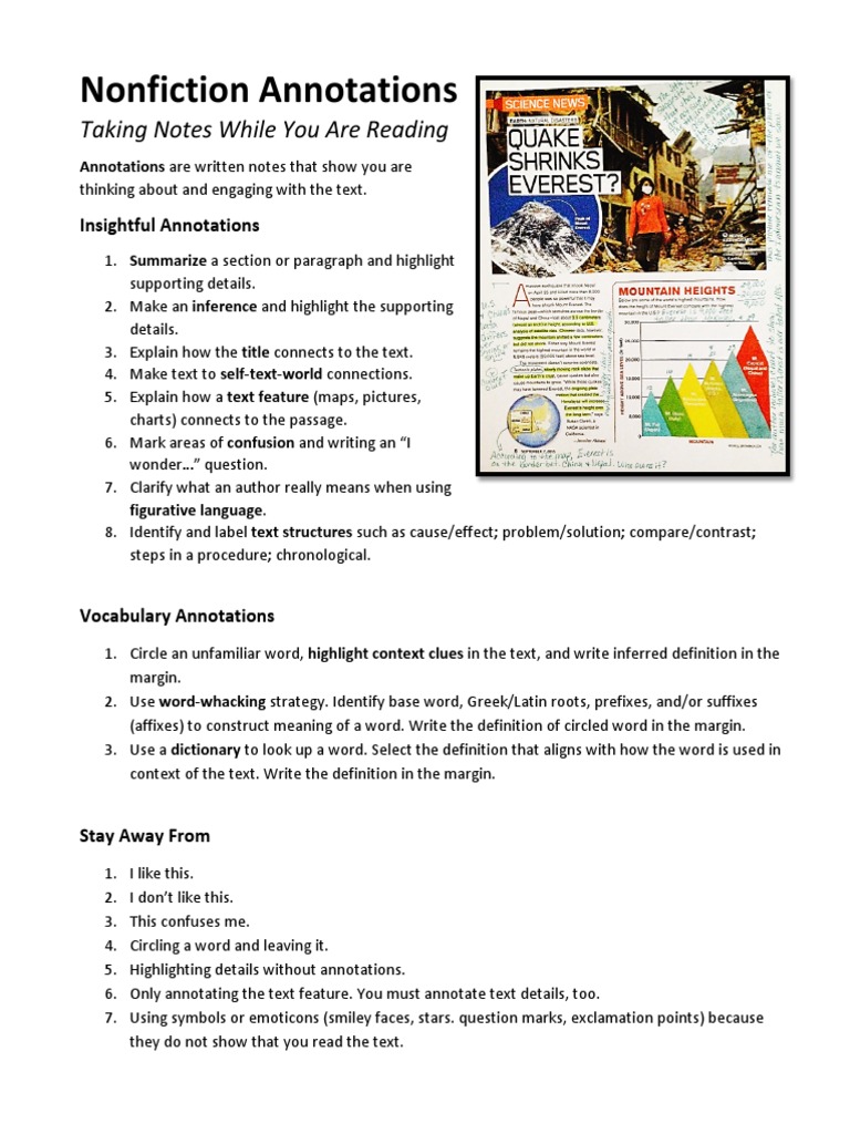 Effective Annotation Techniques | PDF