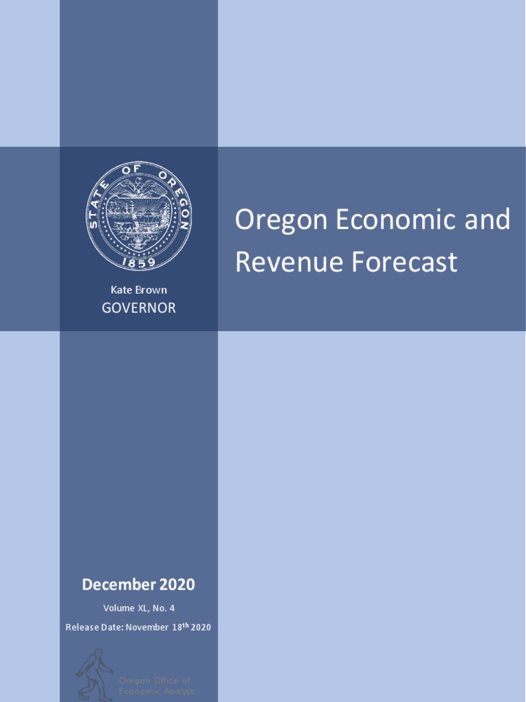 Oregon Economic Forecast | PDF | Unemployment | Social Science