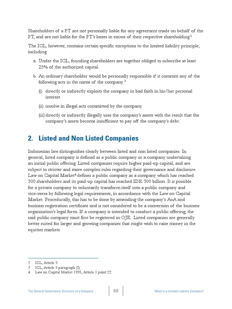 Listed and Non Listed Companies | PDF