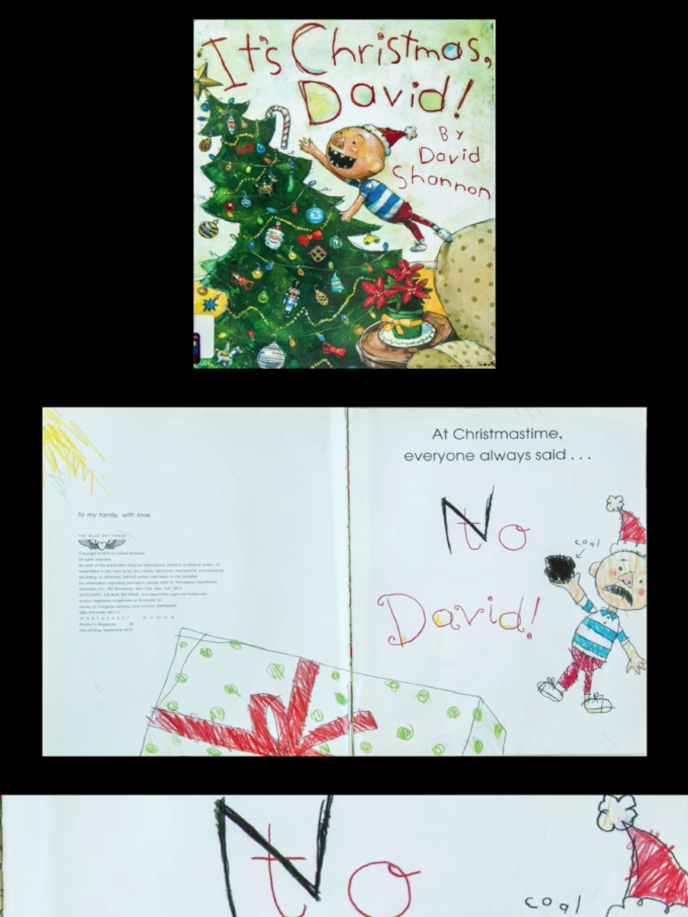 It's Christmas David! Book (Prek) PDF | PDF