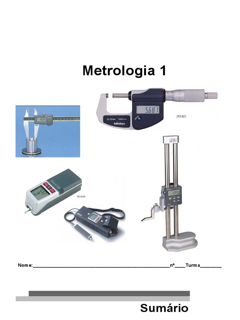 Apostila de Metrologia 1 | PDF