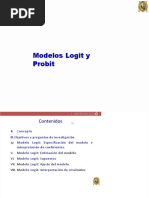 Modelo LOGIT. | PDF | Regresión logística | Matemáticas Aplicadas
