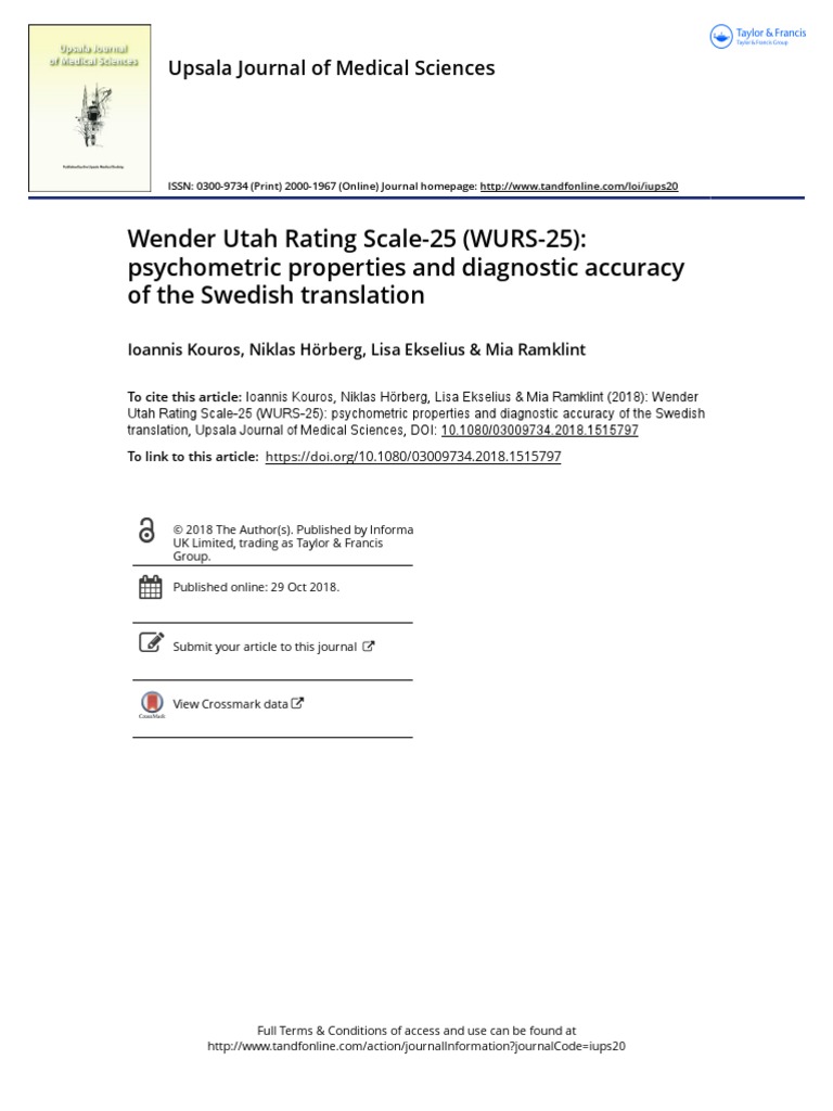 wender utah rating scale 日本語版 | ウェンダーユタ評価尺度 評価方法 – VISHUJI