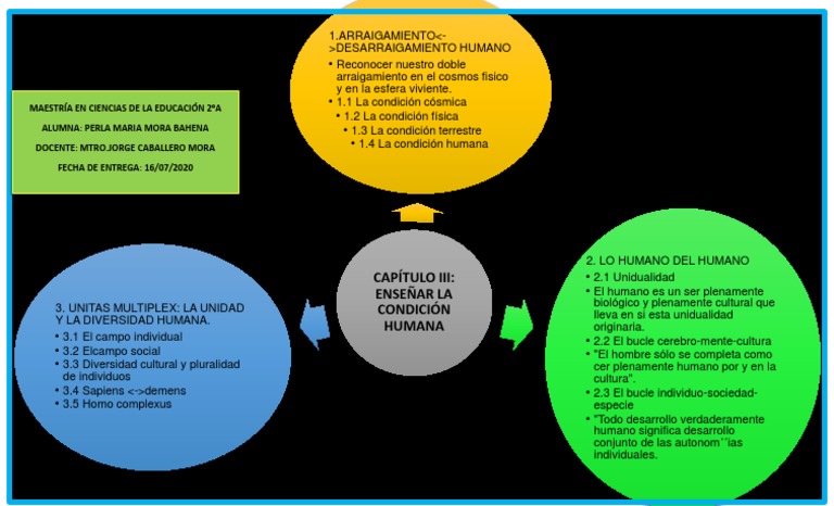 Capítulo Iii Enseñar La Condición Humana Perla Mora | PDF | Cultura ...