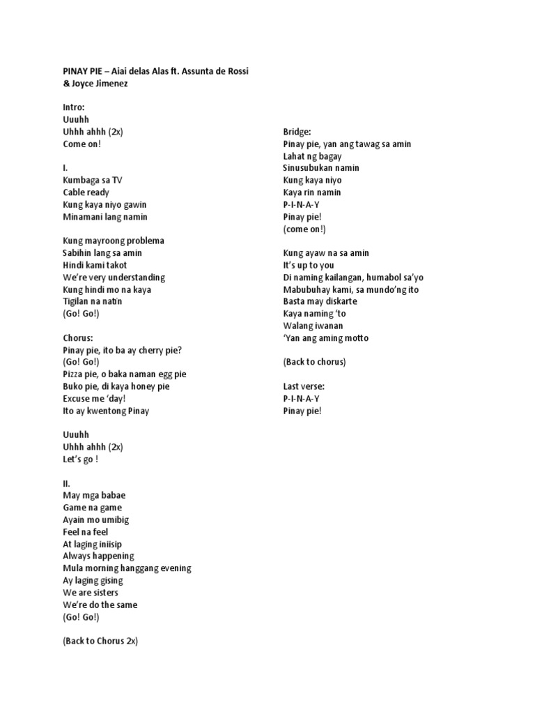 Pinay Pie | PDF