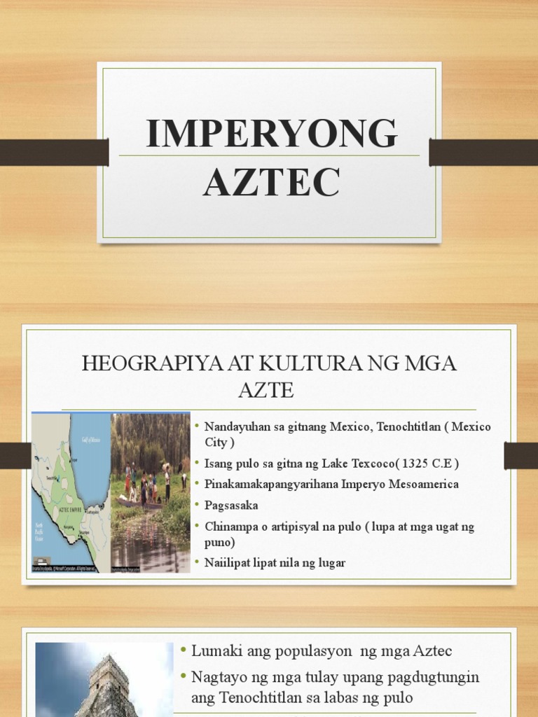 Imperyong Aztec | PDF