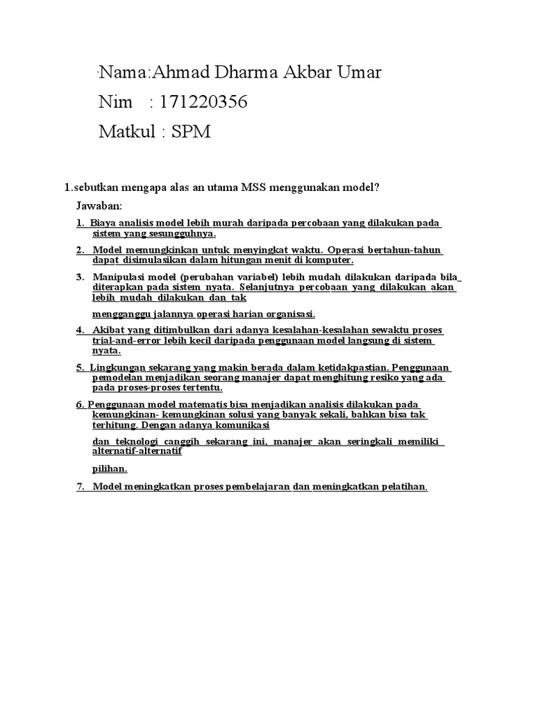 Tugas Essay SPM Ahmad Dharma Akbar Umar | PDF