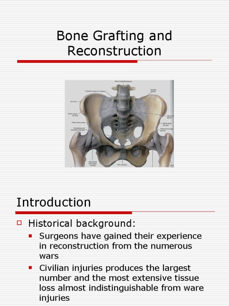 Bone Graft Harvesting from the Rib and Iliac Crest | PDF | Human ...