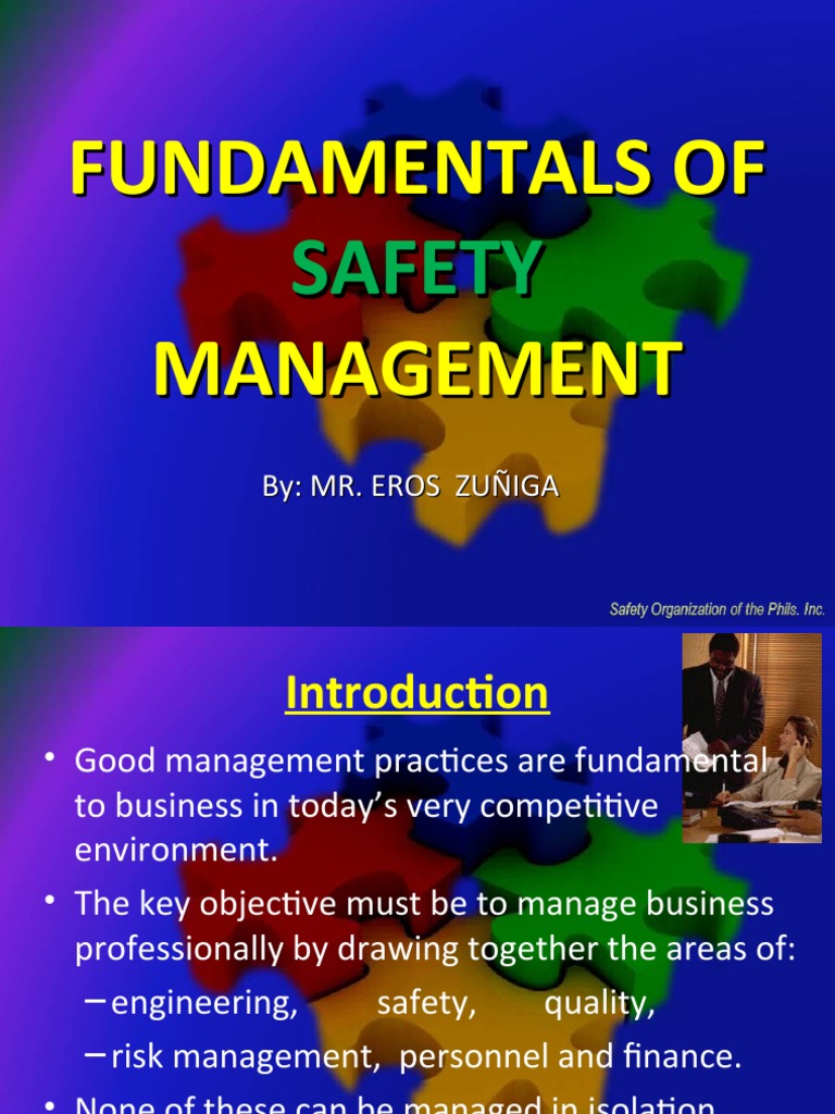 Fundamentals of Safety Management Rev.2.a | PDF