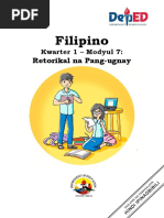 Grade 7 Filipino - MODULE 1 To 4 | PDF